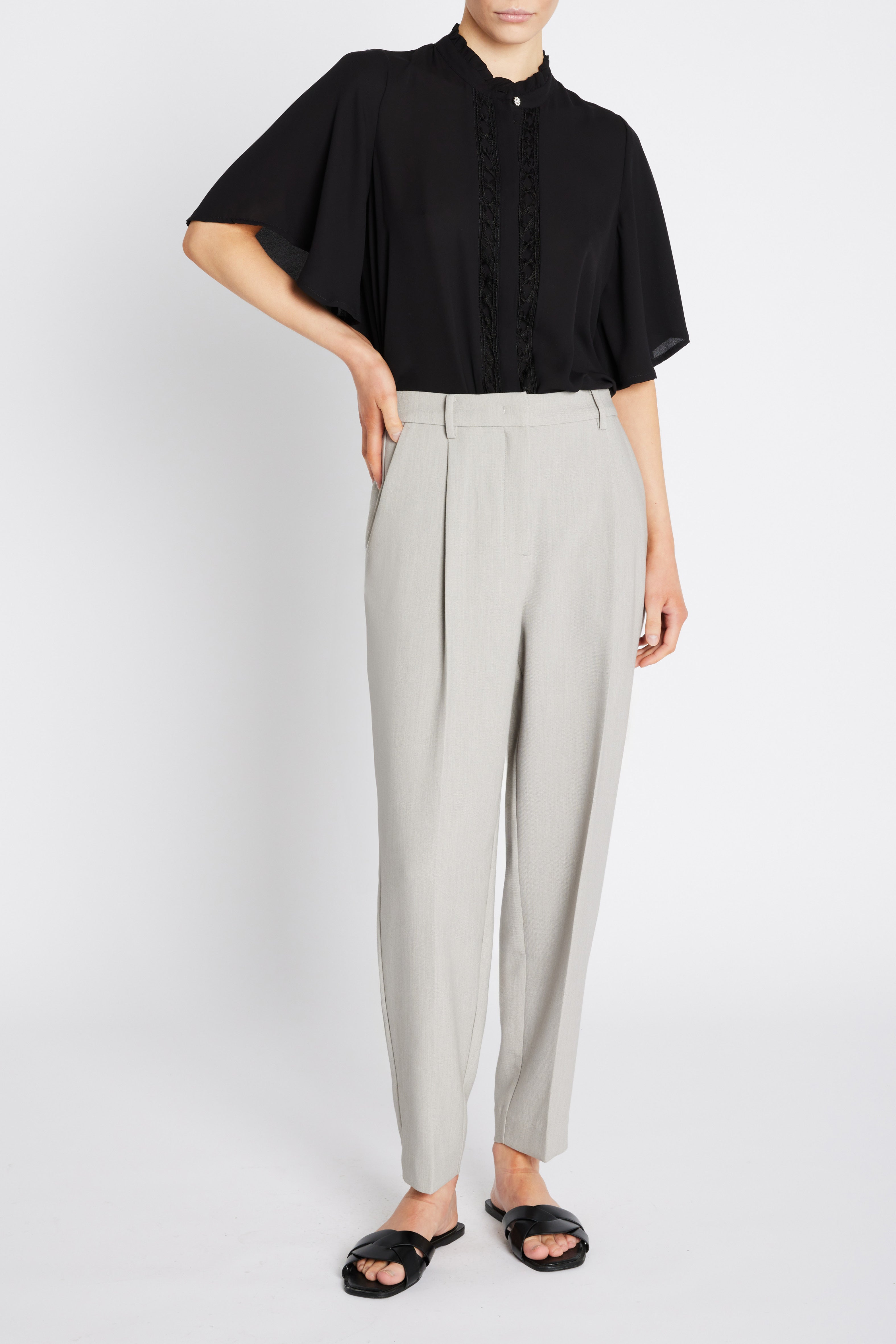 CamillaBBVivia shirt - Black – BRUUNSBAZAAR.COM